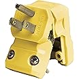 Leviton 5256-VA 15 Amp, 125 Volt, Industrial Grade, Plug, Straight ...
