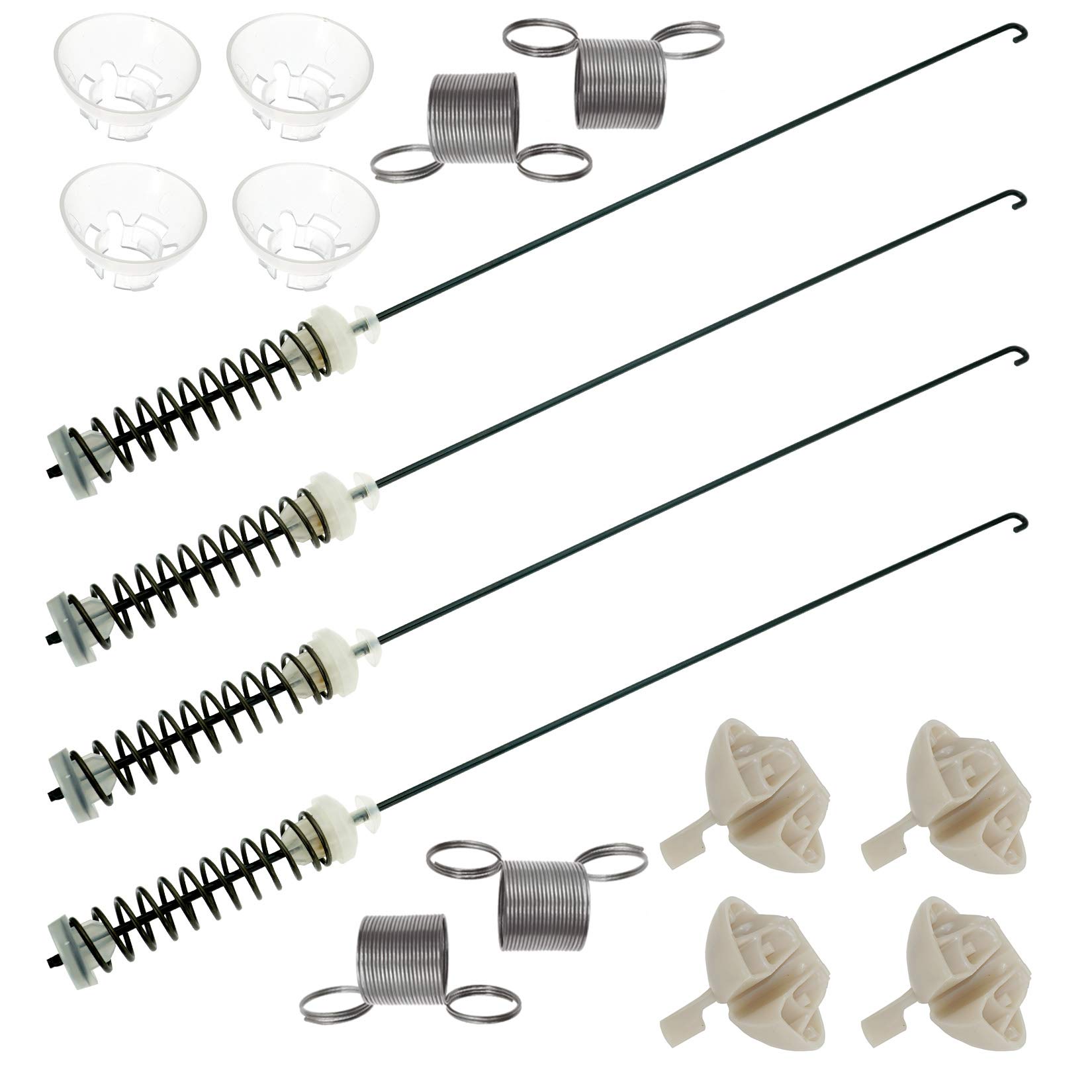 Siwdoy W10780045 Washer Suspension Rod Kit and 4 PCS W10400895 Washer ...