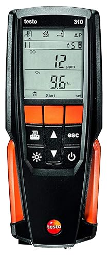 testo 310 Combustion Analyzer Kit with Printer – Combustion analyzer ...