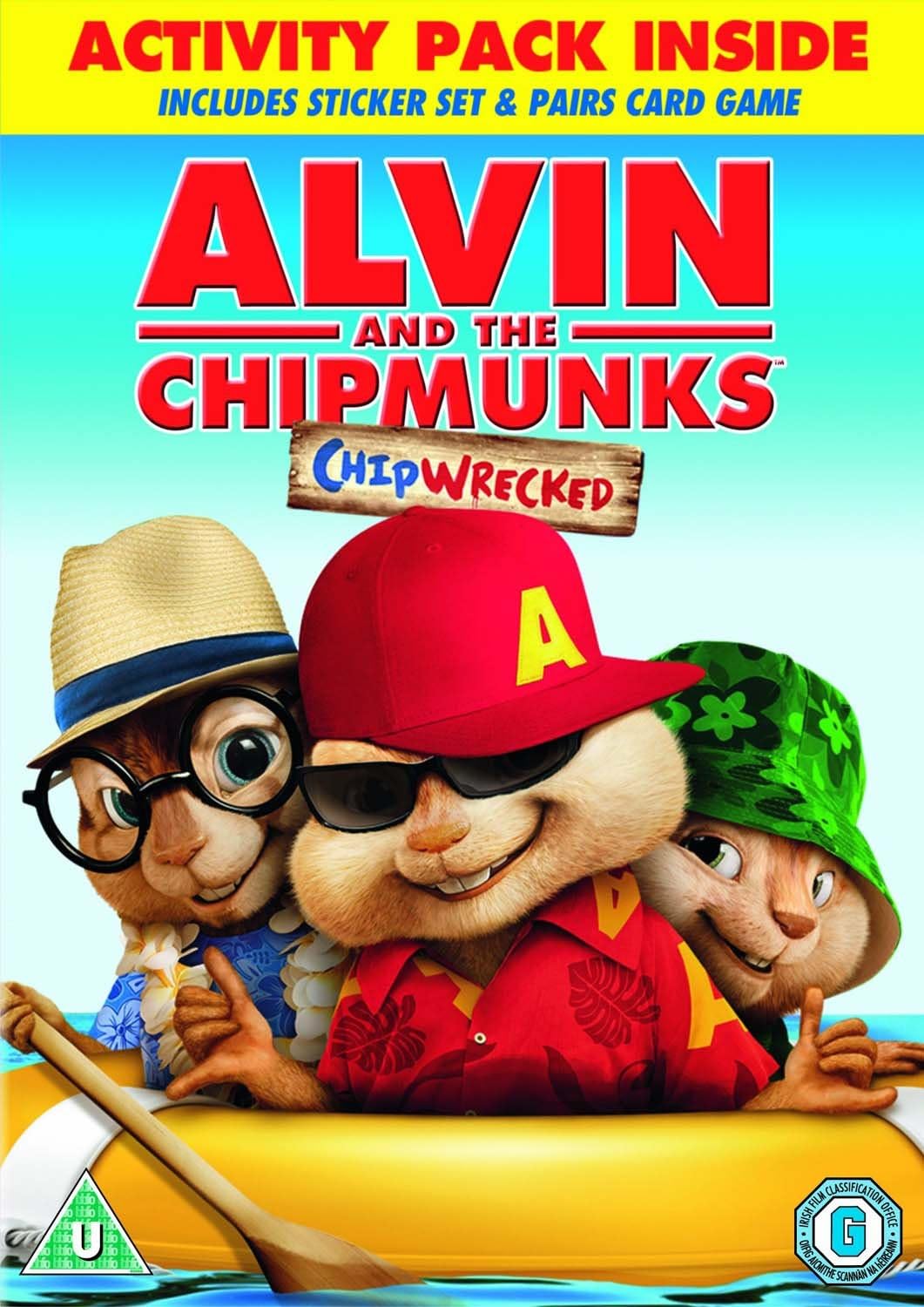 Alvin and the Chipmunks: Chipwrecked DVD + Digital Copy: Amazon.co.uk: Jason Lee, Justin Long ...