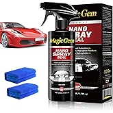 Amazon.com: Magic Gem Nano Spray Seal - Car Wax Spray Ceramic Shine Rust Protector, Nano Car ...