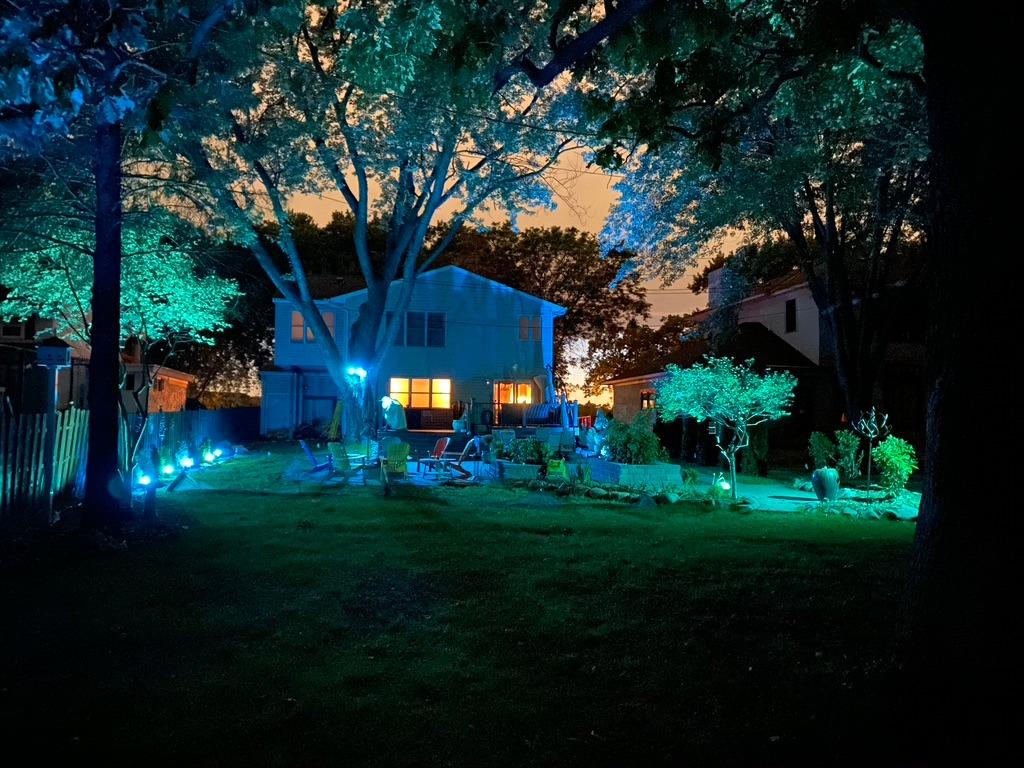 $10/mo - Finance Philips Hue White and Color Ambiance Lily Outdoor Base ...