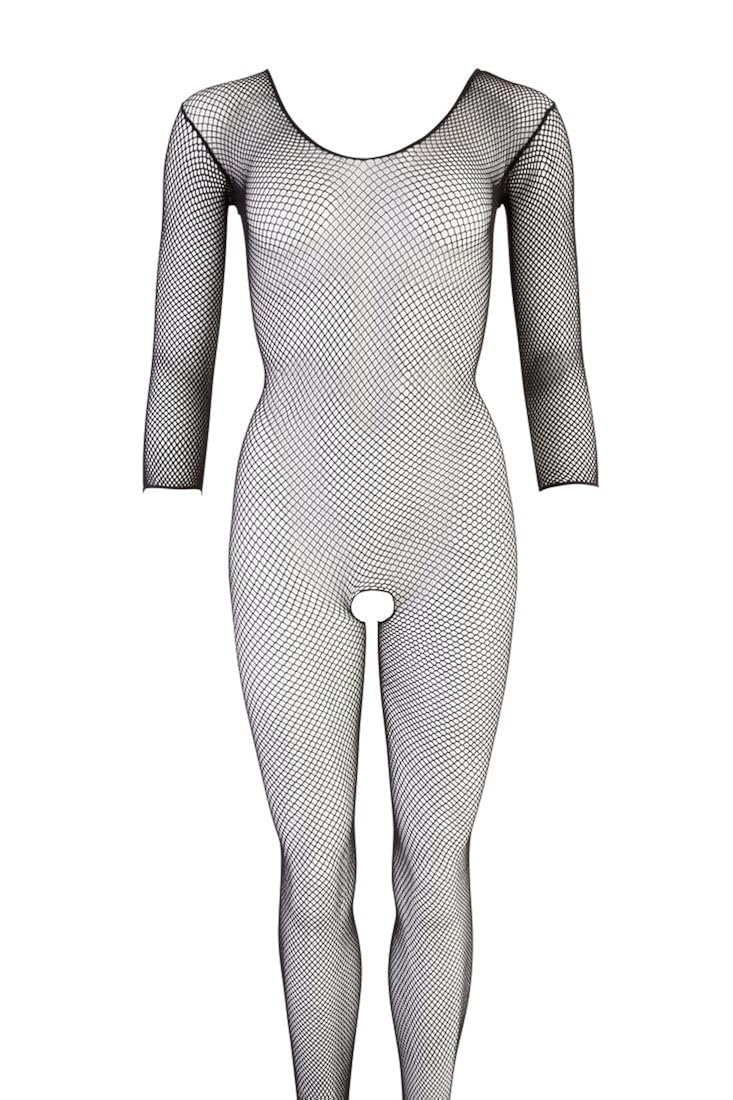 SoftLine Plus Size - Netty - Ouvert Catsuit - Netz Bodystocking - 1 ...