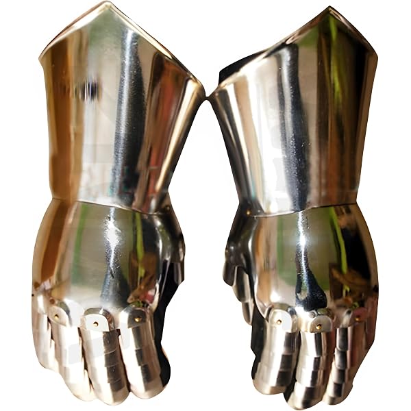 Medieval Plate Gauntlet Medieval For HMB Fighting | Steel Armor ...
