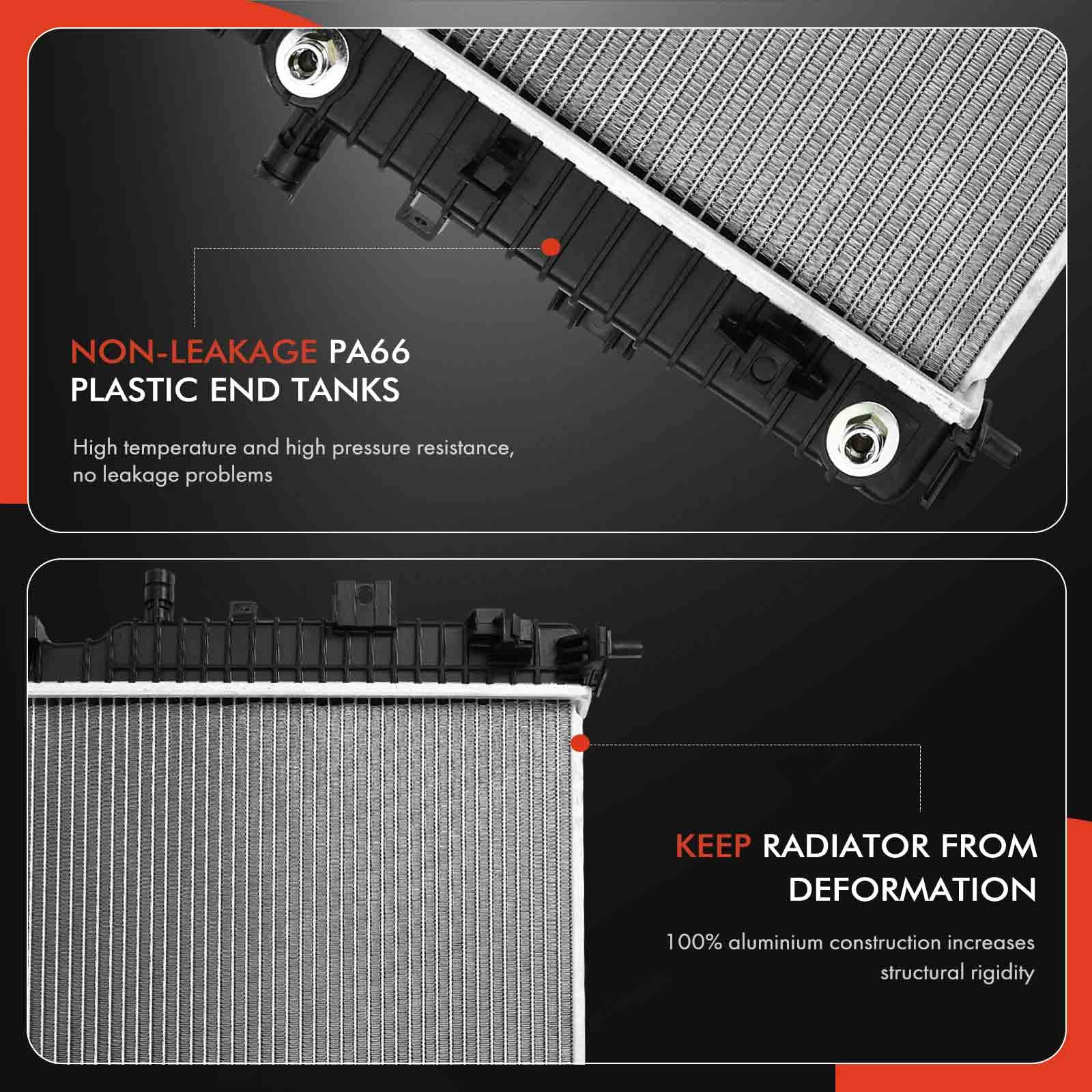 Mua Engine Coolant Radiator with Transmission Oil Cooler Compatible ...