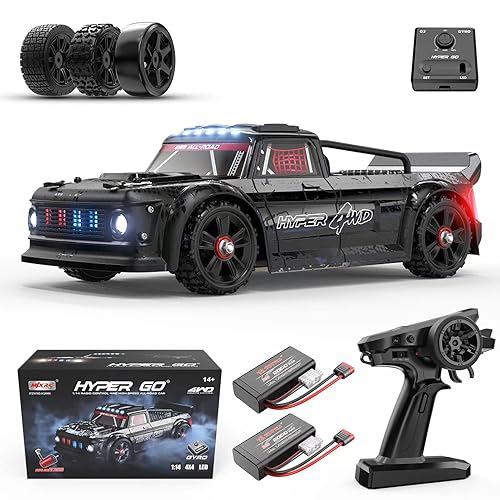 HYPER GO 14301 V3 1/14 RTR Brushless RC Drift Car with Gyro, Max 38 mph ...