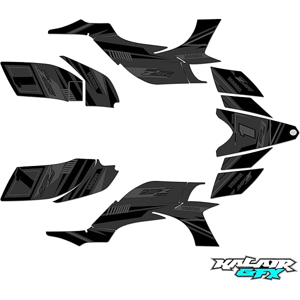 Yamaha YFZ 450?2004???2013?ATV全地形対応車AMRレーシンググラフィックキットデカールUrban Camoブルー グラフ-