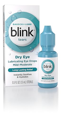 BLINK Tears Lubricating Eye Drops, Eye Care for Mild to Moderate Dry ...