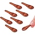 Amazon.com: 8pcs Small Wooden Spoons, 2.36in Mini Condiment Spoons ...
