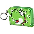 Amazon.com: Super Mario Yoshi Women's Compact Wallet With Snap Closure ...
