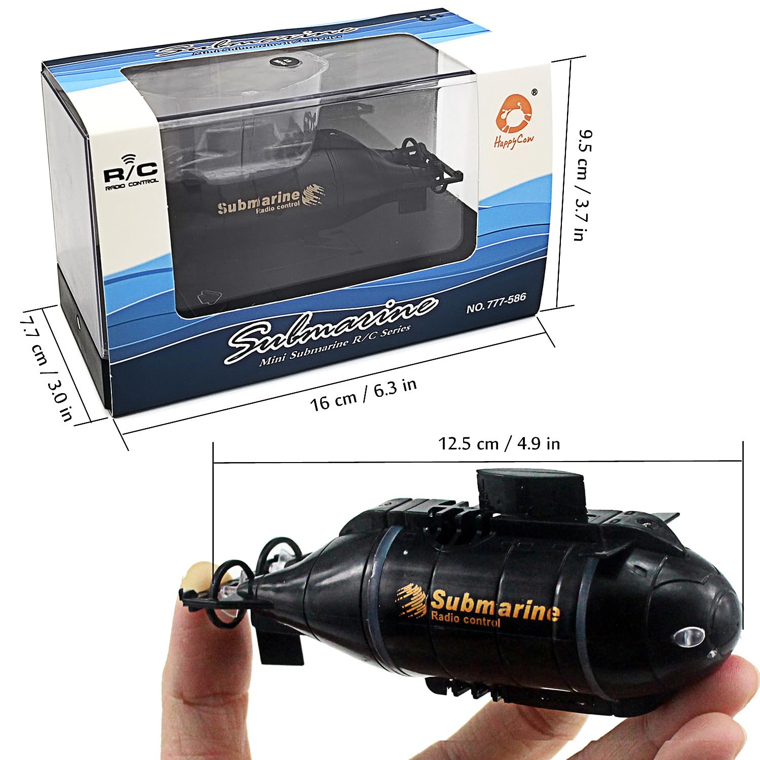 Mua Tipmant Mini Remote Control Nuclear Submarine Toy RC Boat Electric ...