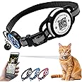Pet Supplies : Reflective Cat Collar with QR Code Name Tag, Waterproof Holder for Airtag, Quick ...