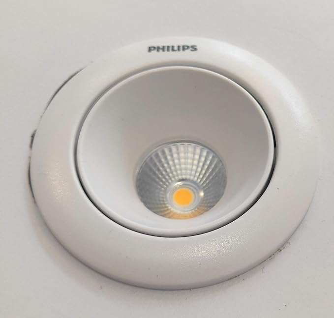 Buy Philips Astra Spot 7-Watt LED Light (Warm White, Round) Online at ...