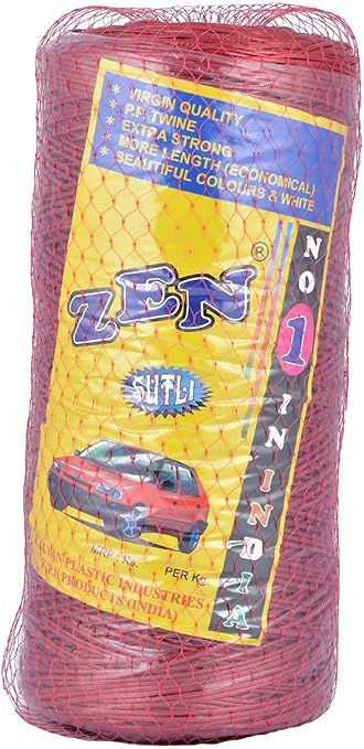 P. N. Store Plastic Twine Rope, 100 Meter, Red : Amazon.in: Home ...
