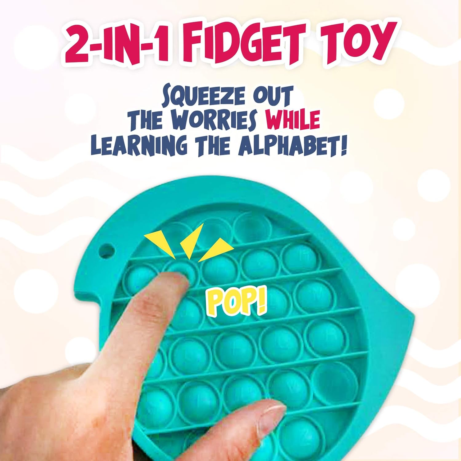 Sensory Fidget Toys Set, Relieves Stress & Anxiety Squeeze Toy for ADHD ...