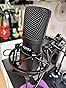 YOTTO USB Microphone Cardioid Condenser Mic 192KHz/24bit Plug and Play ...