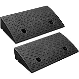 Amazon.com: Pyle Portable Lightweight Plastic Curb Ramps - 2PC Heavy ...