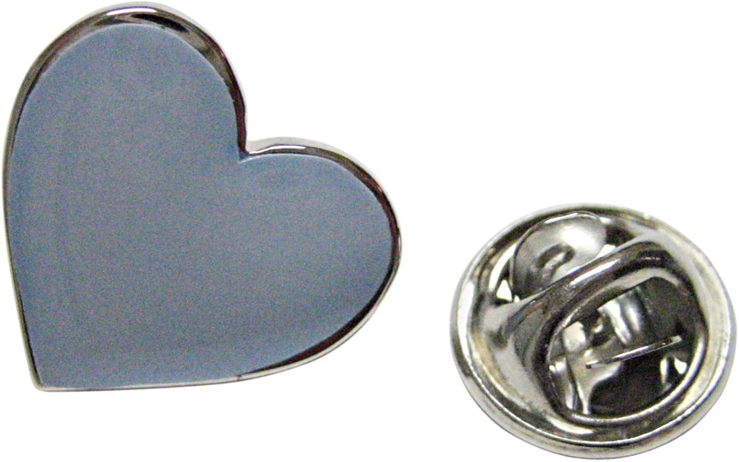 Amazon.com: Blue Toned Heart Love Lapel Pin: Jewelry