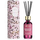Amazon.com: Airkeep Reed Diffuser Set,3.38 fl oz (100 ml) - English Rose Oil Diffusers with 8 ...