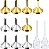 Amazon.com: 10 Pack Small Metal Funnels with 2 Pack Mini Pipette for ...