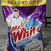 Mr. White Detergent Powder - 5 Kg with Free 2Kg: Amazon.in: Health ...