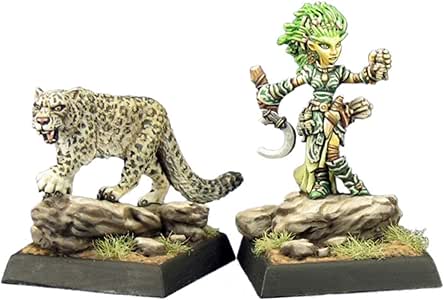 Amazon.com: Lini Iconic Gnome Druid and Droogami Snow Leopard ...