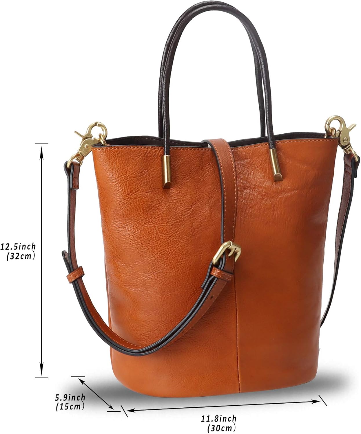 Fei-Studio Lady’s Handbag for Fashion, Handmade Craft Cowhide Bag by ...