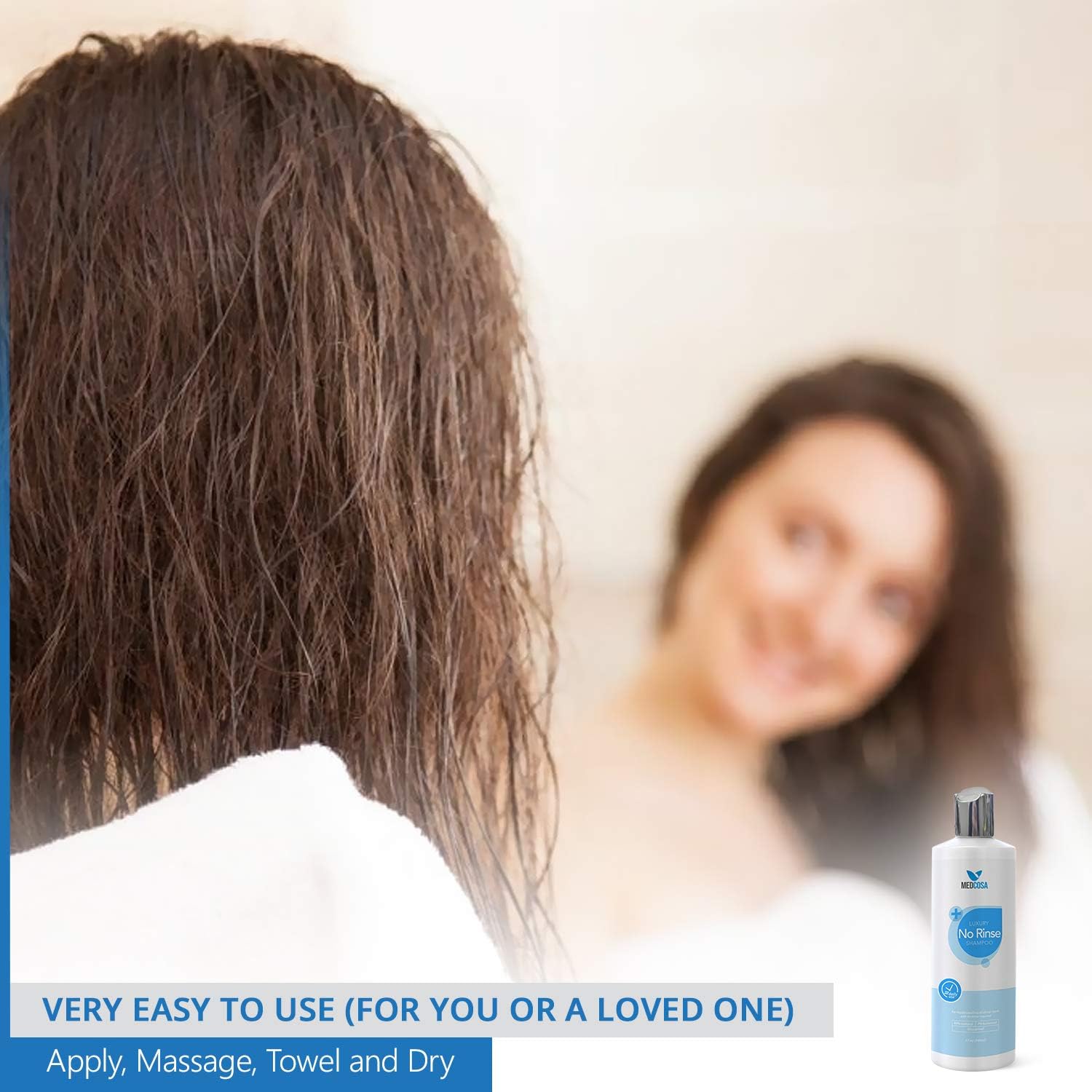 Waterless Shampoo by Medcosa – Clean, Fresh Hair with no water required ...