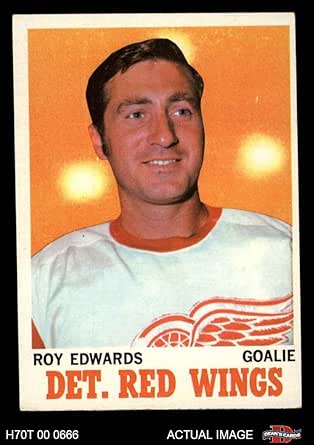 Amazon.com: 1970 Topps # 21 Roy Edwards Detroit Red Wings (Hockey Card ...