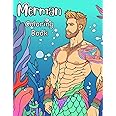 Amazon.com: Merman Coloring Book: Fantastic Fantasy Coloring Book for ...