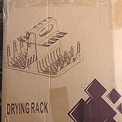 Amazon.com : High Capacity Drying Rack with 6pcs Brushes, Deluxe ...