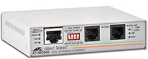 Amazon.com: Allied Telesis AT-MC605 Extended Ethernet Over VDSL Media ...