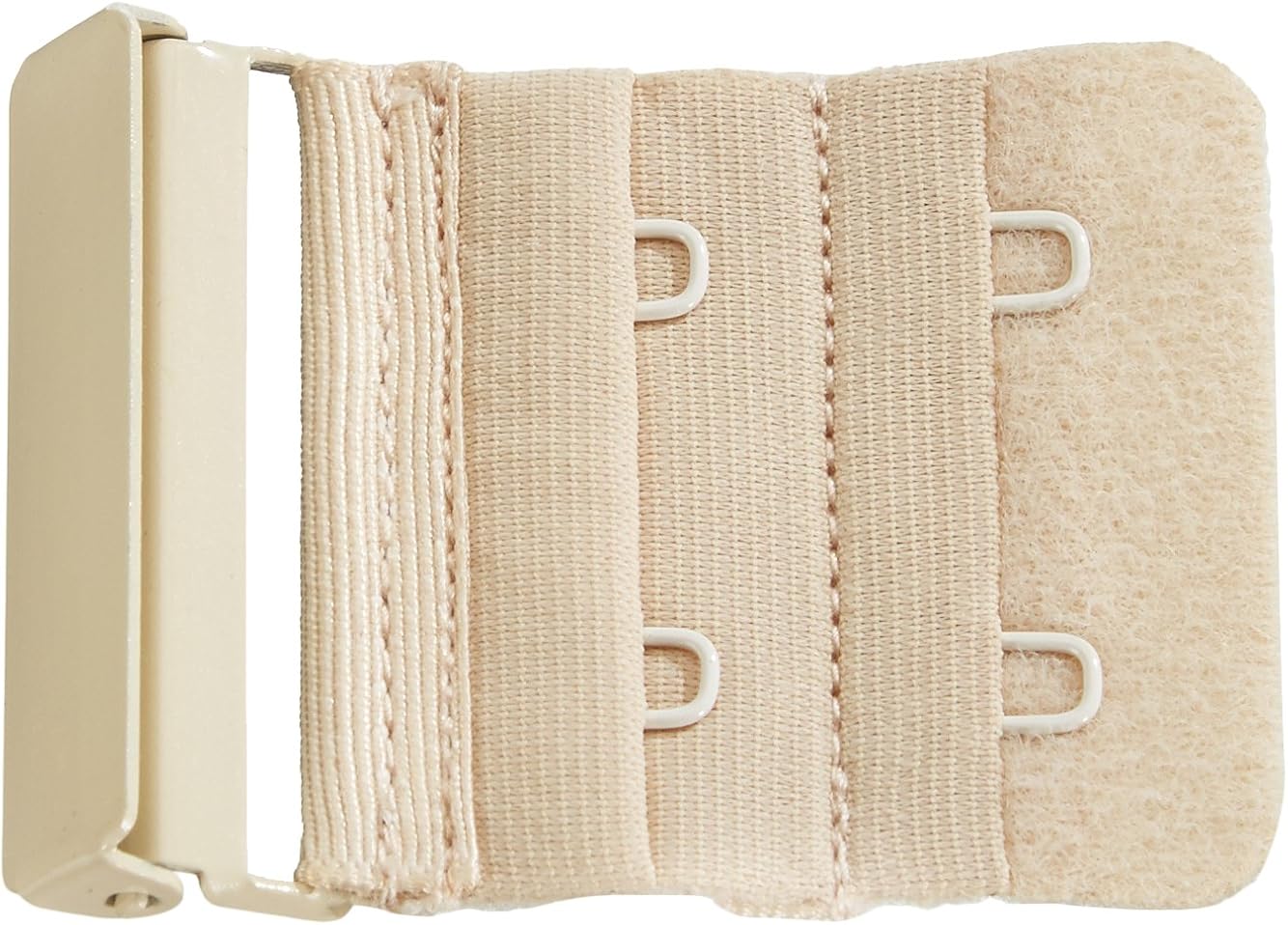 Braza Women's Bra Back Band Reducer Extenders, Beige, One (Size:2 Rows ...