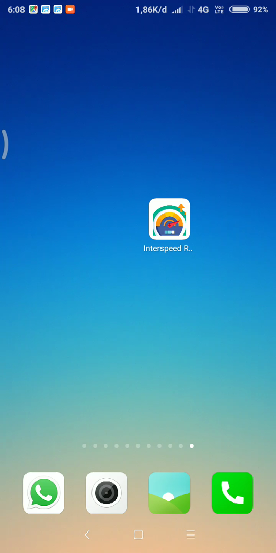 Interspeed Real Time Speed Test Internet - Application sur Amazon Appstore