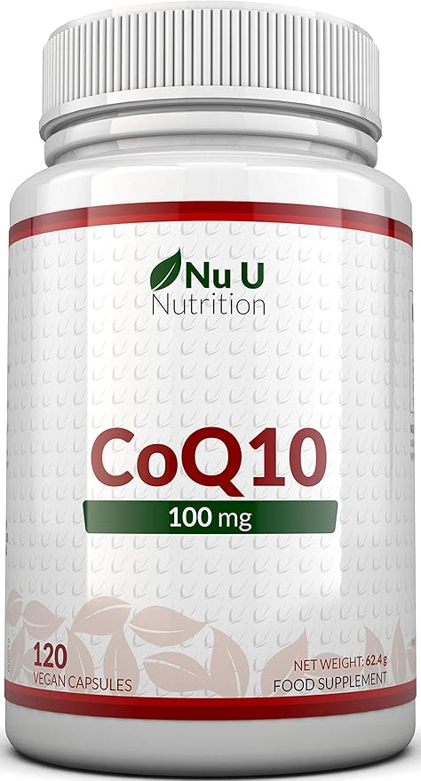 CoQ10 da 100 mg | 120 Capsule di Coenzima Q10 | Integratori alimentari ...