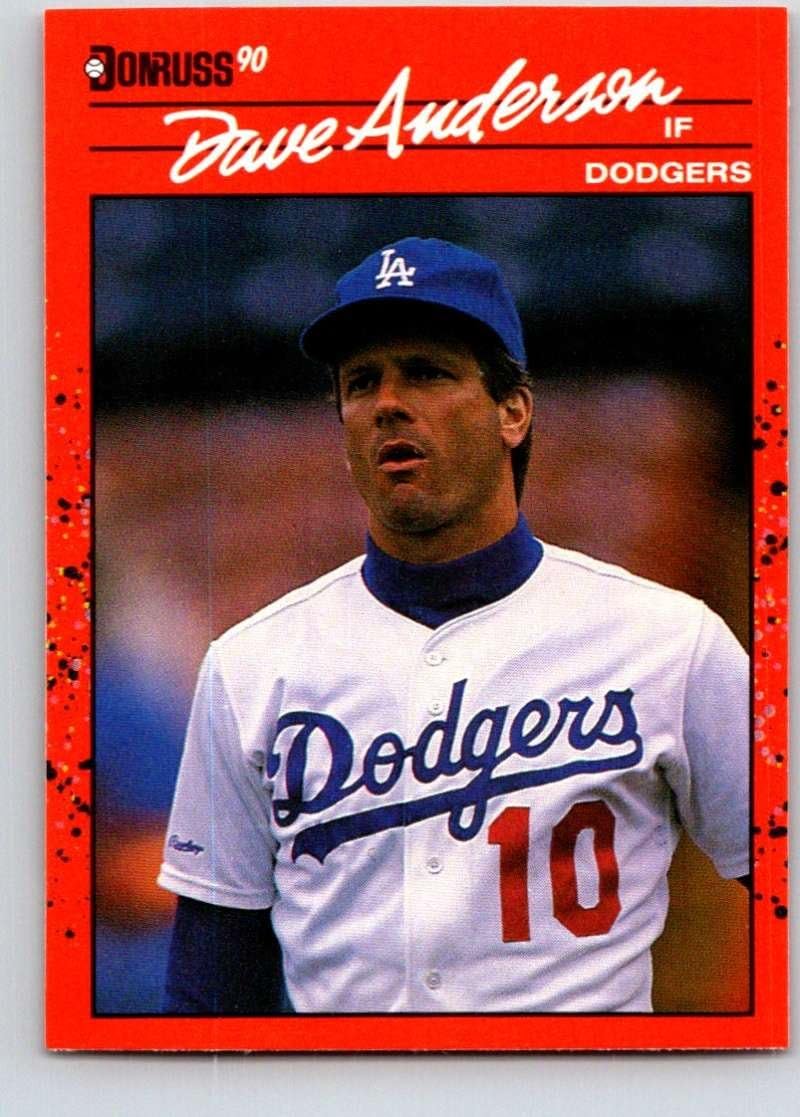 Amazon.com: 1990 Donruss #486 Dave Anderson Mint Baseball MLB Dodgers ...