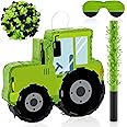 Amazon.com: Tractor Piñatas for Birthday Party Excavator Piñata with ...