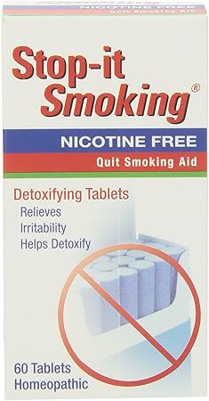 Amazon.com: Natrabio Stop-It Smoking Tablets, 60 Count: Health ...