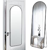 Amazon.com: SCWF-GZ 57x20 Door Hanging Full Length Mirror, Floor Stand ...