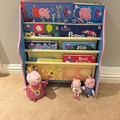 Peppa Pig Kids' Bookcase by HelloHome: Amazon.co.uk: Kitchen & Home
