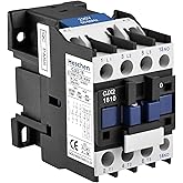 Heschen AC Contactor CJX2-2510 220V 50/60Hz Coil 3P 3 Pole Normally Open Ie 25A Ue 380V: Amazon ...