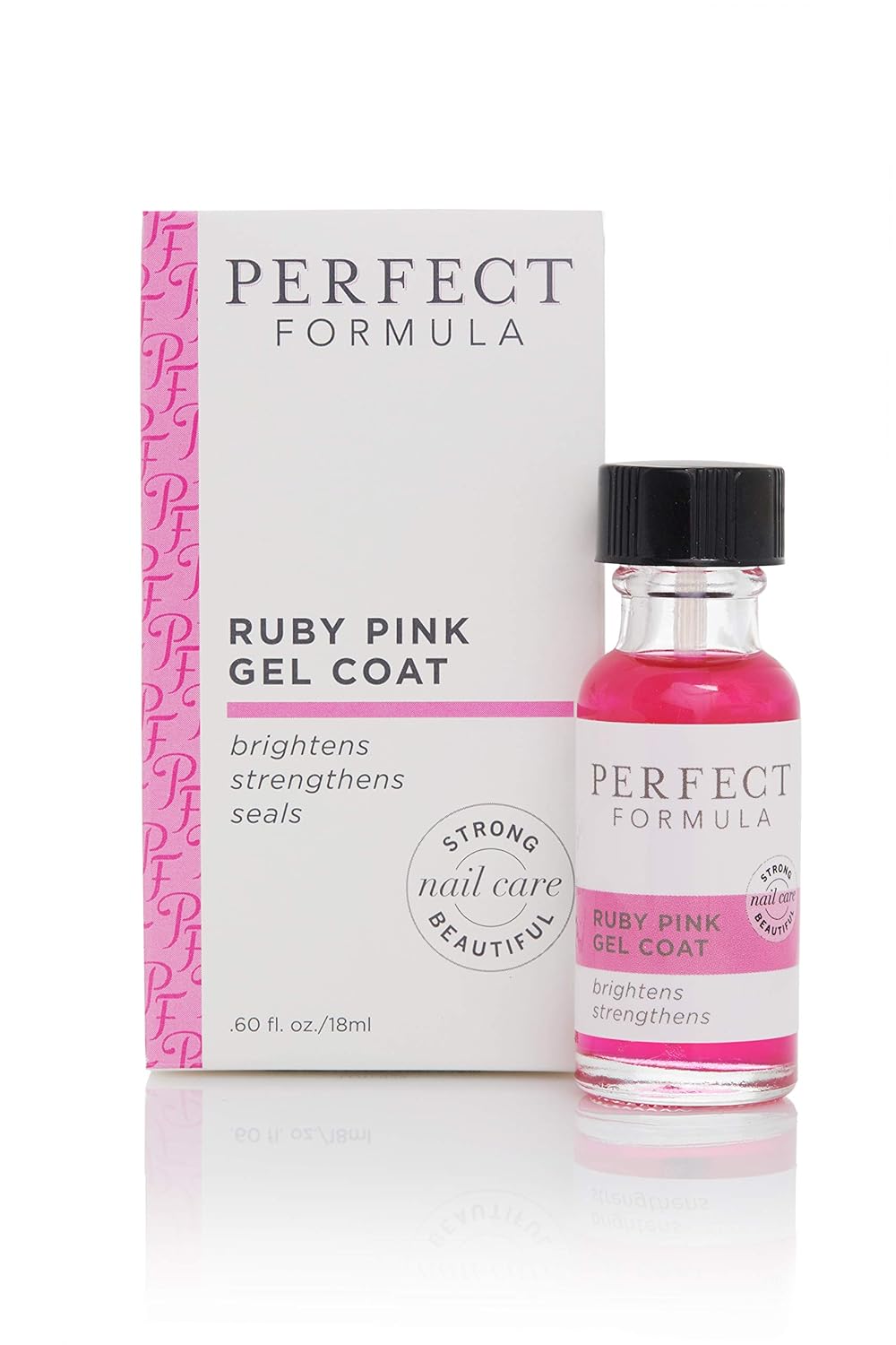 Amazon.com: Perfect Formula Ruby Pink Gel Coat, 0.6 Fl Oz: Perfect ...