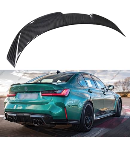 BMW G20 Spoiler Real Carbon Fiber Spoiler For BMW 3 Series & M3 (2019 ...