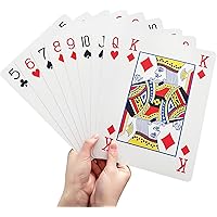 Yuanhe Jumbo Large Playing Cards Giant Deck of Cards Oversized Full ...