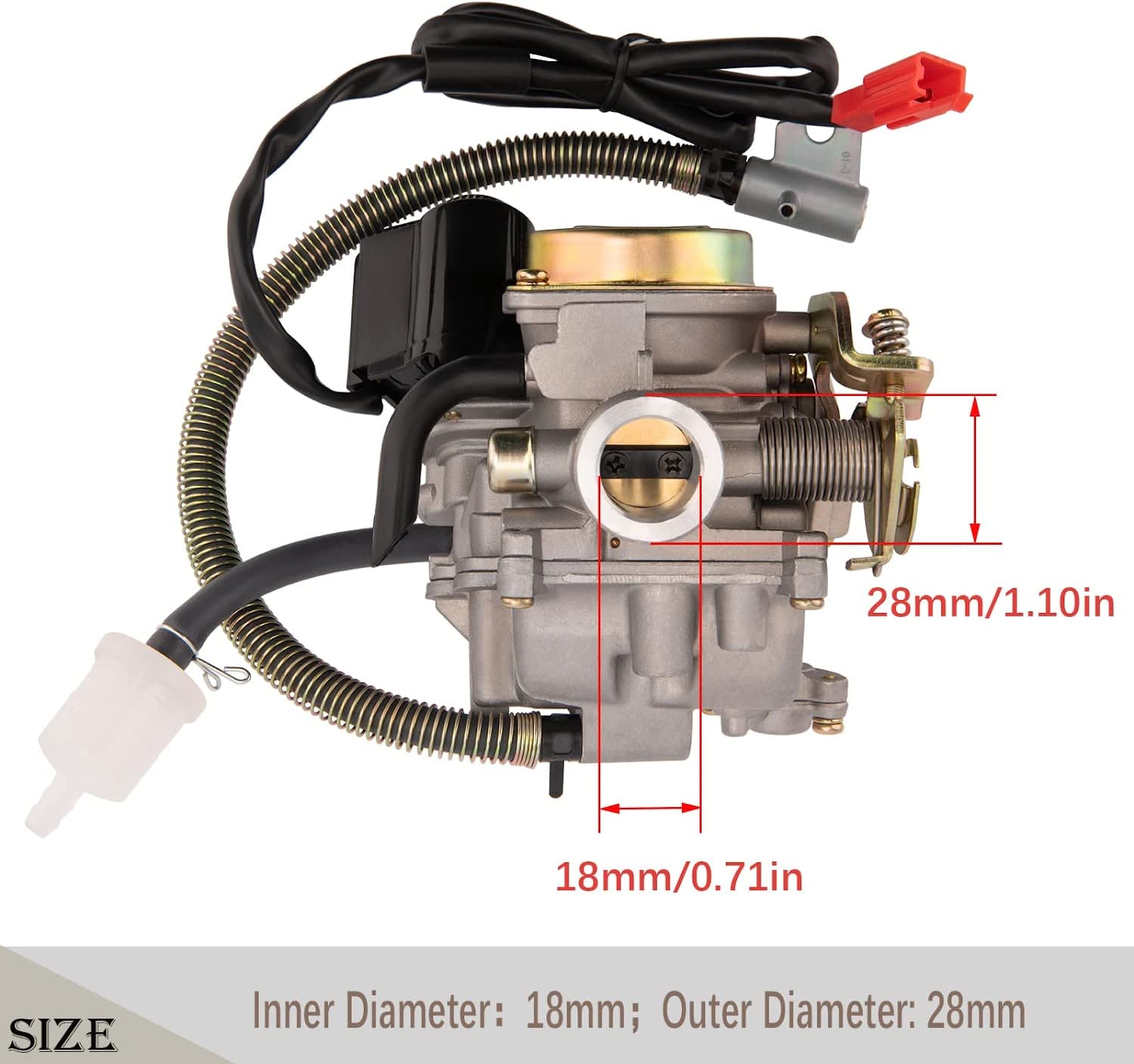 Mua 50cc Carburetor 4 Stroke GY6 High Performance 139QMB Carburetor for ...