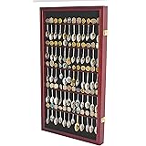 Amazon.com - 60 Souvenir Spoon Tea Spoon Display Case Rack Holder Wall ...