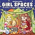 Amazon.com: Girl Spaces: Coloring Book for Adults and Teens Featuring ...