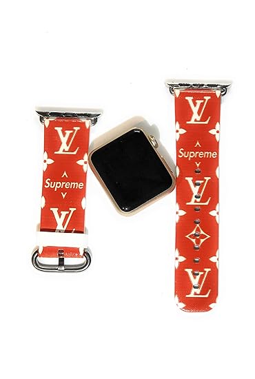 Supreme Lv Apple Watch Band 42mm | semashow.com