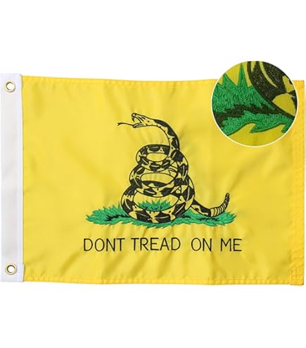 Bandera De Gadsden Guerra Revolucionaria Amazon.com: Don't Tread On Me