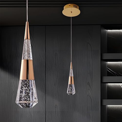 SHIANDAR Pendant Light Kitchen Island, Modern Led Pendant Light Kitchen ...